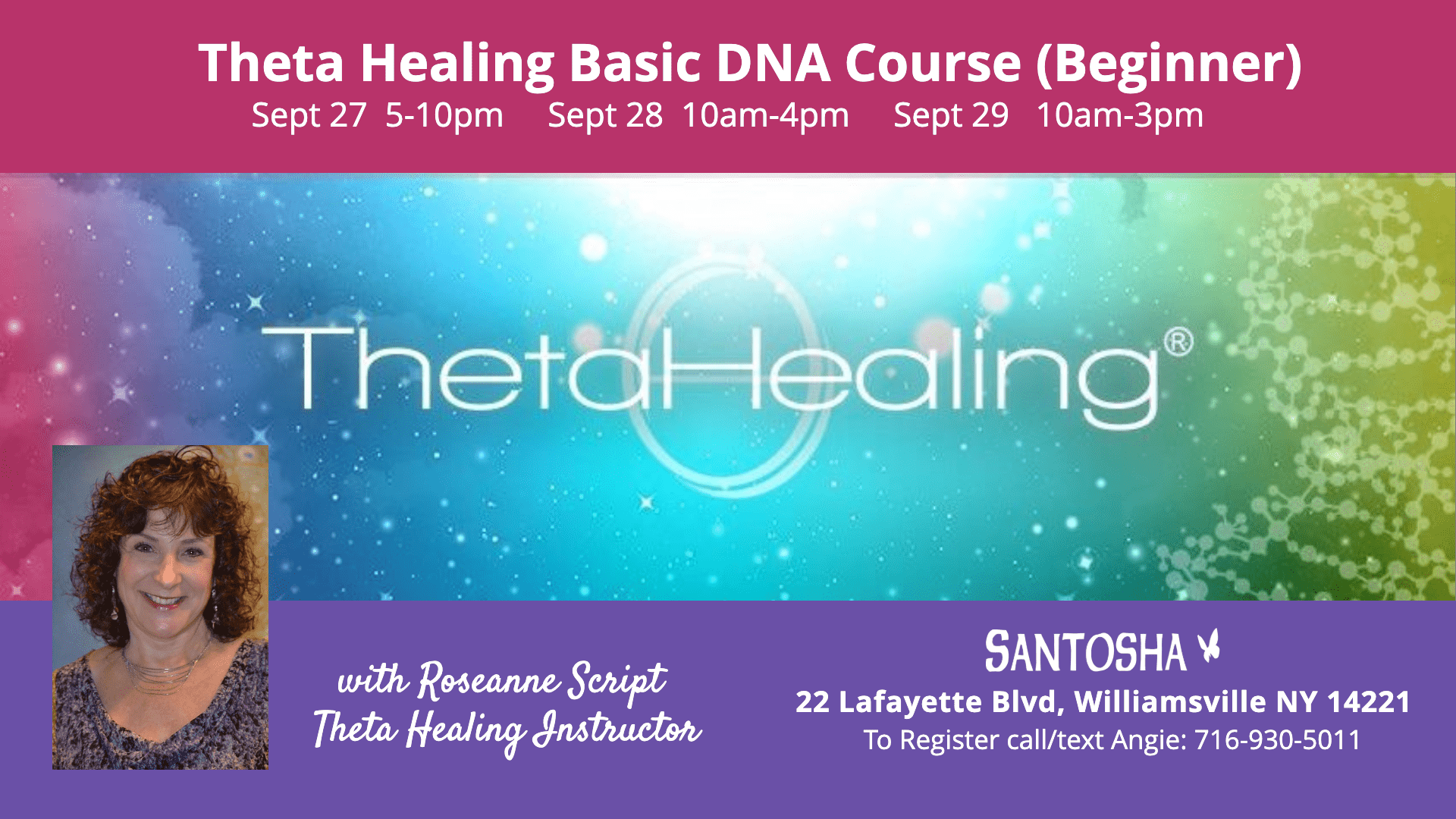 Theta Healing Basic DNA Course (Beginner) – Buffalo Healing Therapies