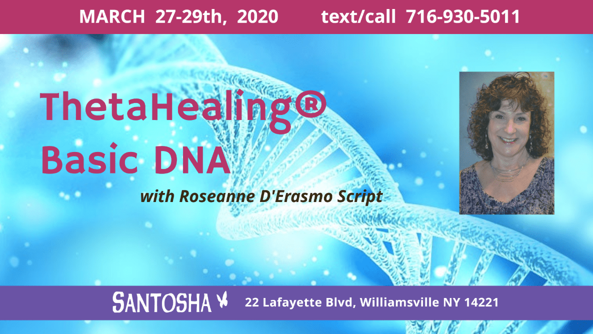 (Postponed) ThetaHealing® Basic DNA Course – Buffalo Healing Therapies